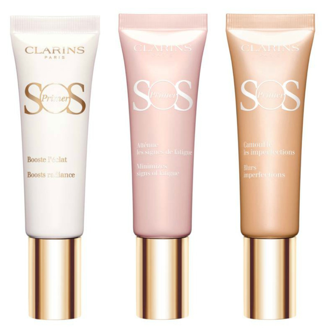 Clarins To Launch SOS Primers | News | BeautyAlmanac