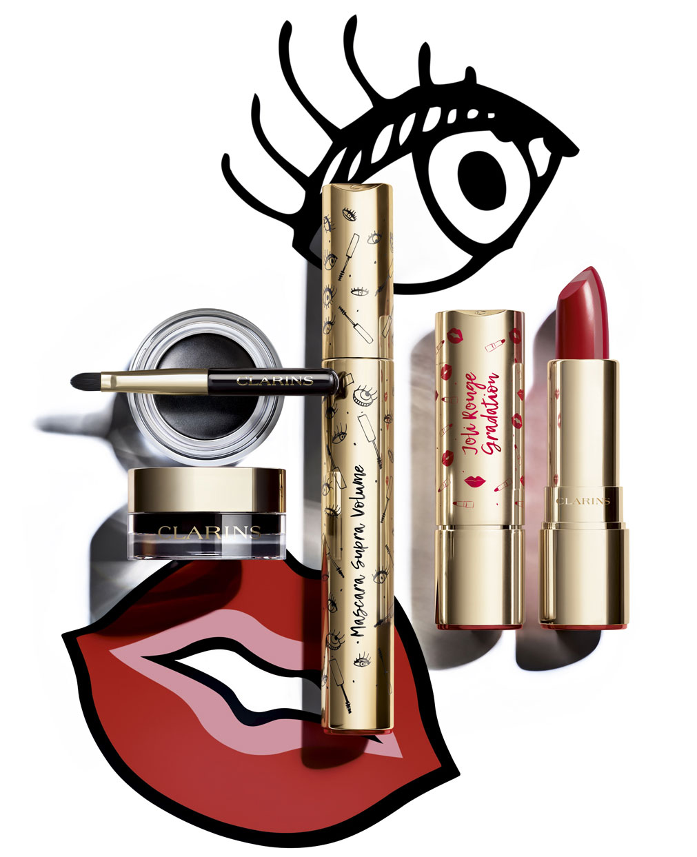 Clarins Joli Rouge Noir Collection for Fall 2018 | News | BeautyAlmanac