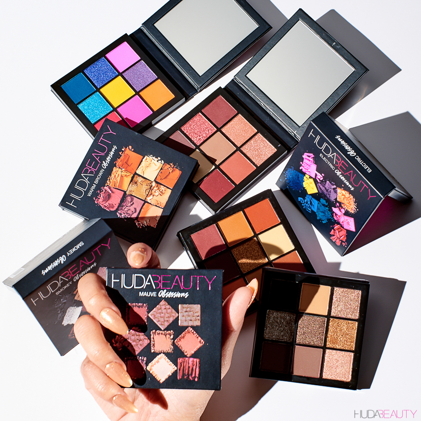 Huda Beauty to launch Obsessions Eyeshadow Palettes | News | BeautyAlmanac