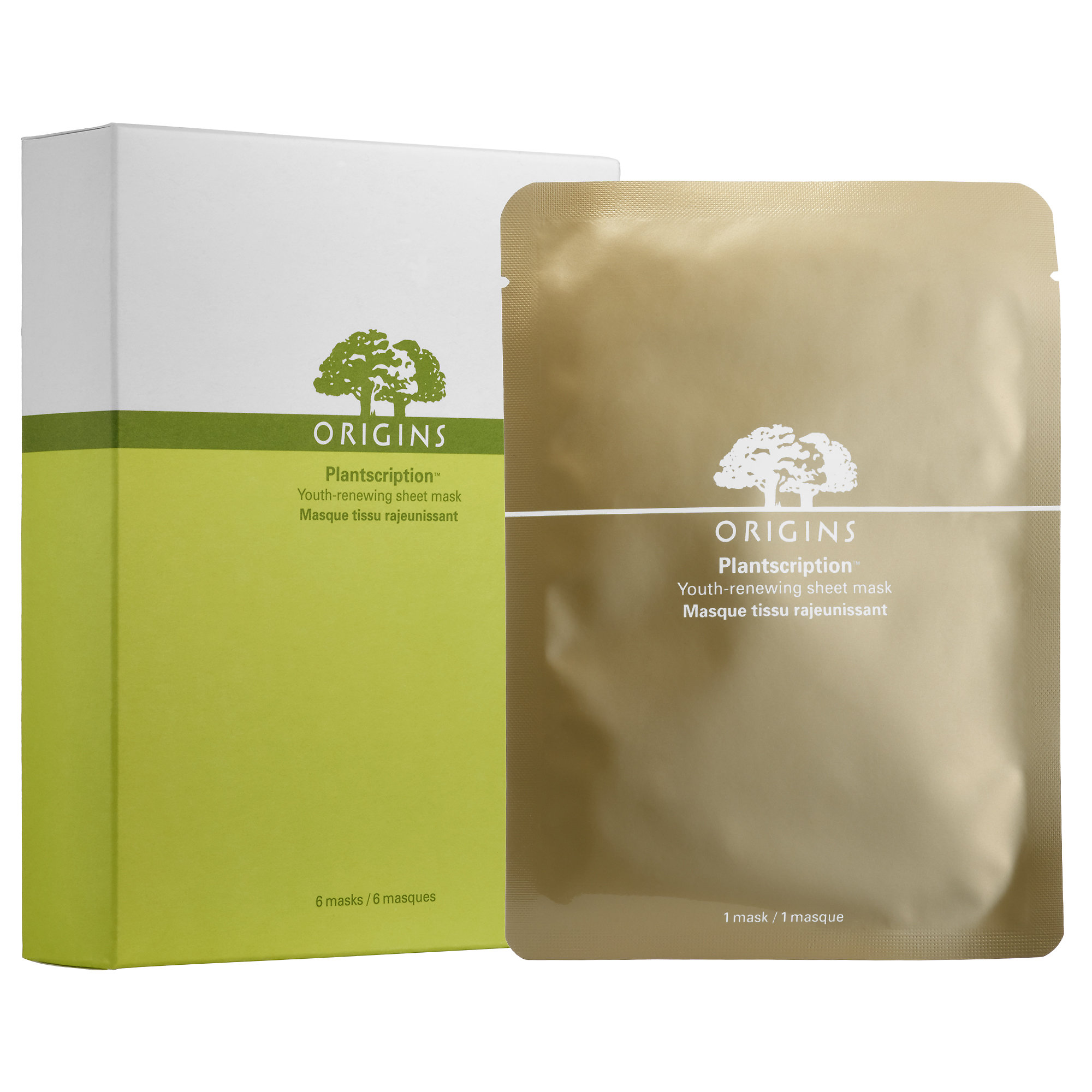 Origins Plantscription Youth Renewing Sheet Mask | News | BeautyAlmanac