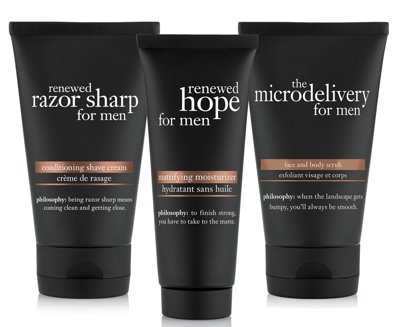 Philosophy introduces grooming range for men | News | BeautyAlmanac