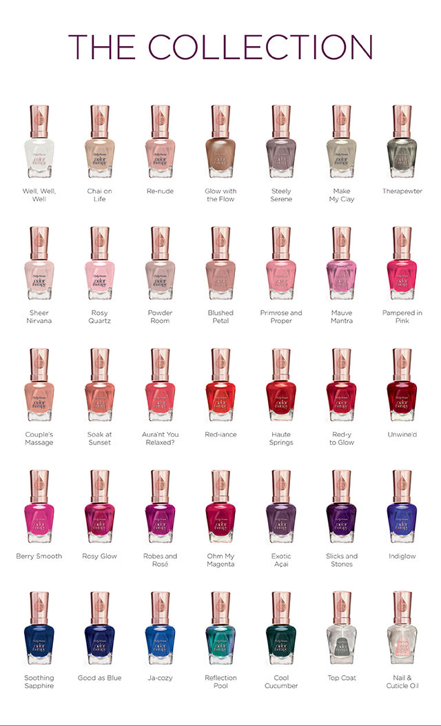 Sally Hansen Color Therapy - Advanced New Nail Polish That Combines ...
